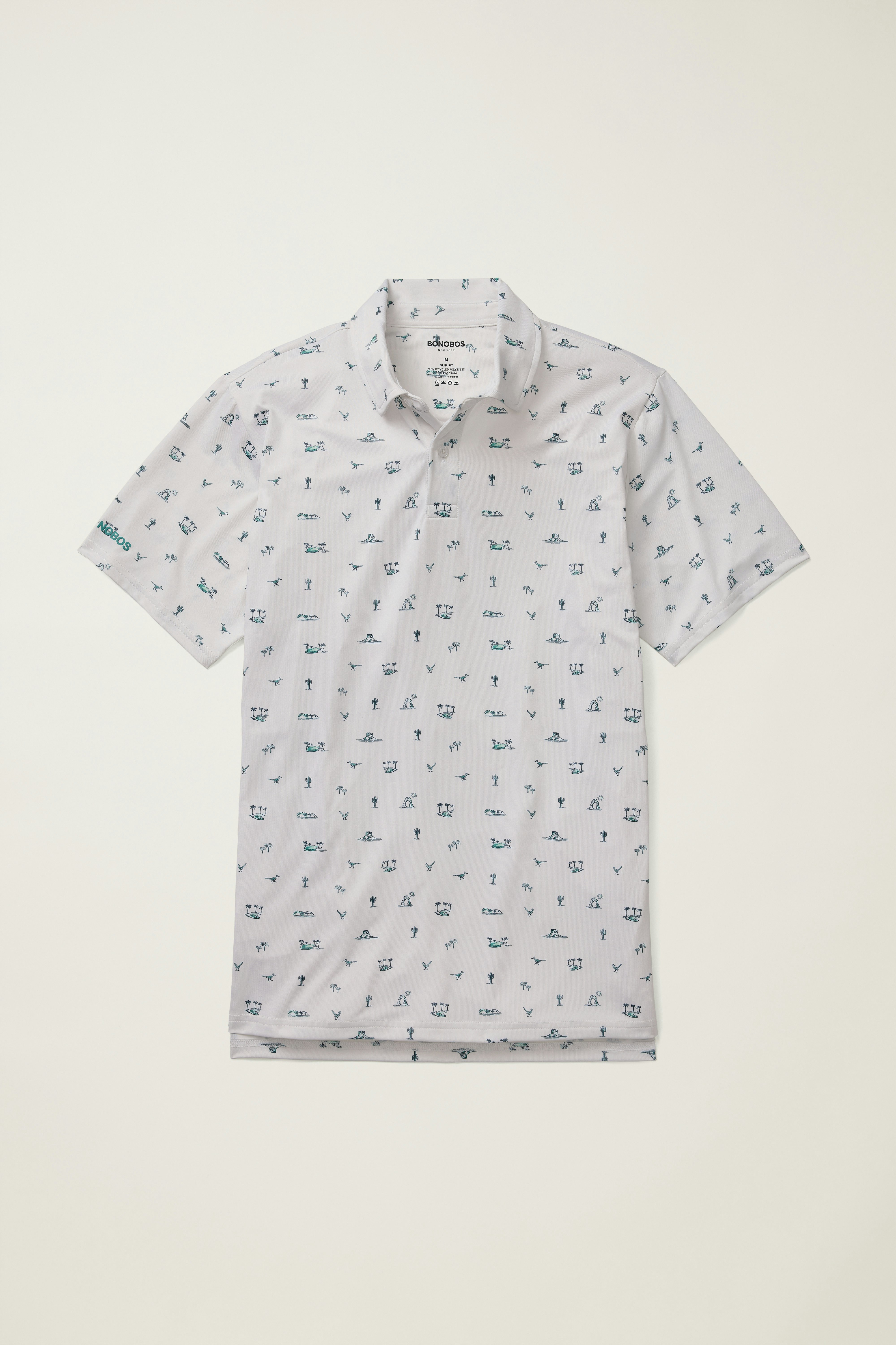 Performance Golf Polo Blue Desert Oasis - Bonobos Official